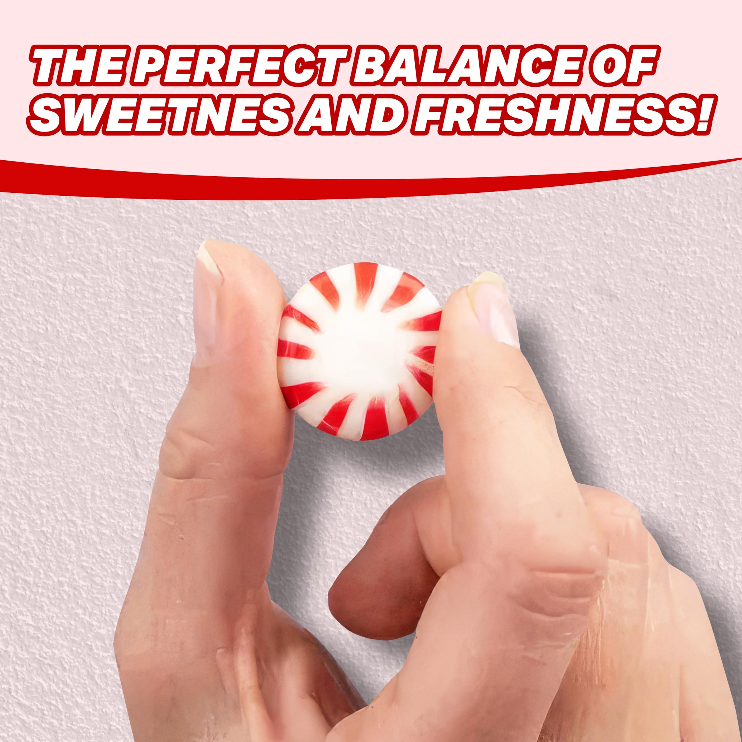 Starlight Peppermint Bulk Candy - 5 Pounds Approx 400 Pieces - Bulk Candy Individually Wrapped - Hard Candy - Mints Bulk - Christmas Candy, Peppermint Candy - Ideal Christmas Peppermint - Candy - Holiday Mints - Christmas Candy Bulk