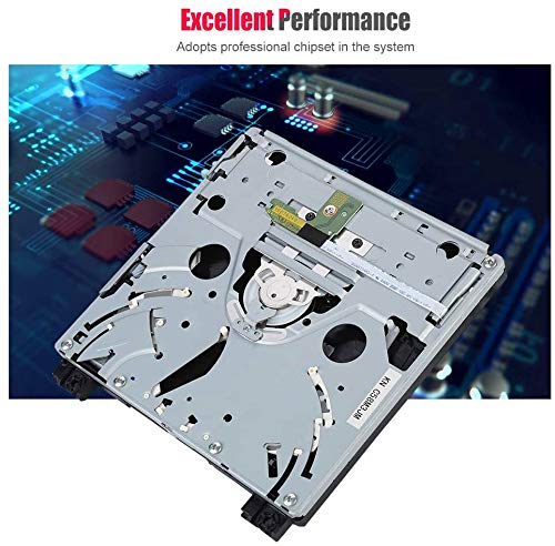 TFSeven Wii Disc Drive Replacement Original DVD Drive ROM Disc DIY Replacement Repair Part Assembly OEM Plug and Play Unit Compatible for Nintendo WII Game Console D2C D3-2 DMS D2A D2B D2E