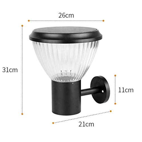 sccs Solar Wall Lights Home Garden Lights Outdoor Door Lights Outdoor Terrace Lights Solar Lights Waterproof Wall Lights