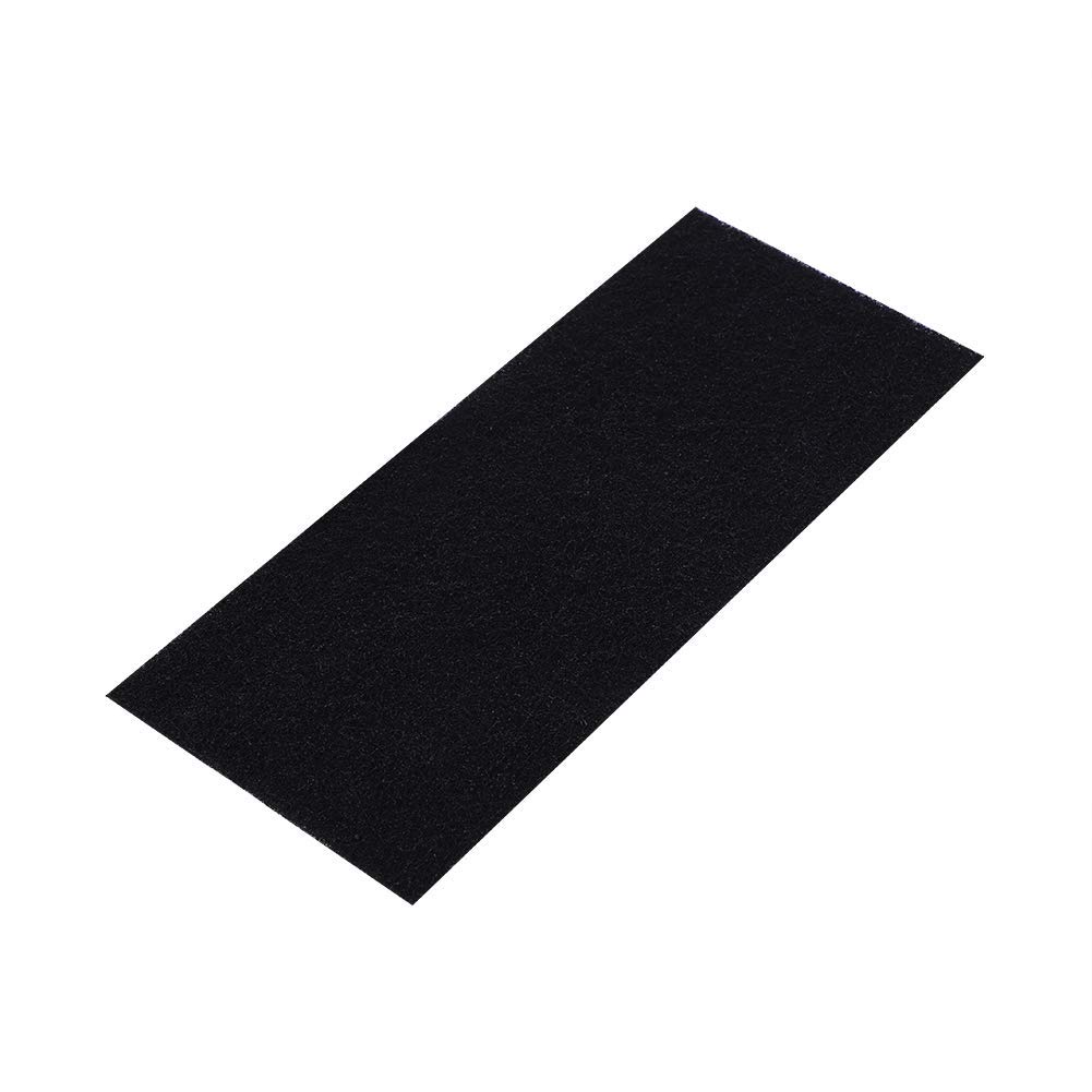 Qiilu Tool Replacement Carbon Filters 4 Pack Black Charcoal Air Filter Sheet for Holmes Air Purifier CuttoFit