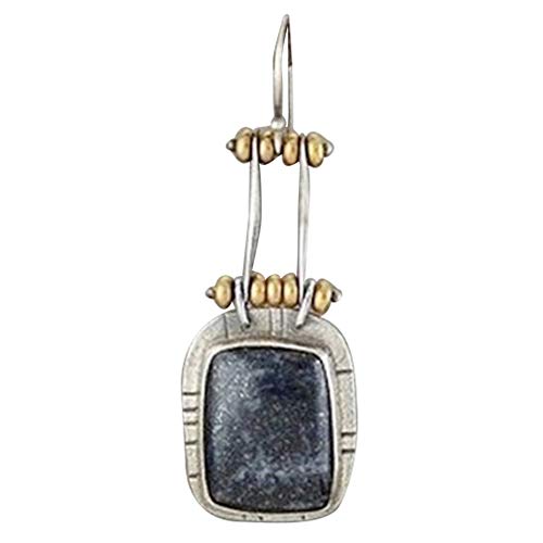 Worparsen Retro Asymmetric Geometrical Metal Pendant Woman Hanger