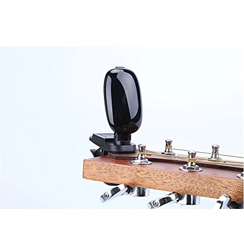 WYFDP FT-16 Clip-on Chromatic Tuner for Guitar Bass Violin and Ukulele Tuner 3D Design Guitar Accessories Guitar Tuner