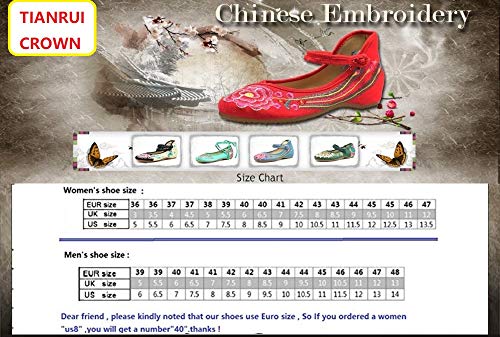 Tianrui Crown Women and Ladies Mongolian Dance Shoes, Antiskid Shoes,Leather Dance Boot (Leather,46) Black