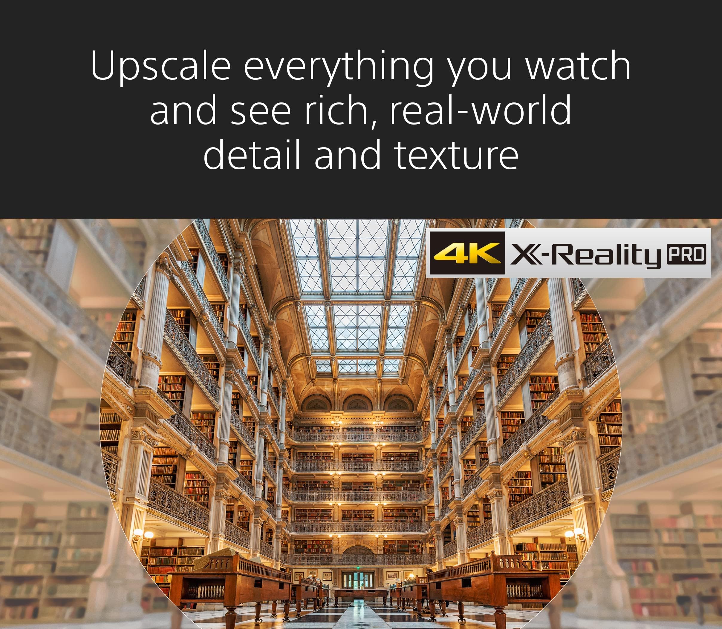 Sony 65 Inch 4K Ultra HD TV X85K Series: LED Smart Google TV with Dolby Vision HDR and Native 120HZ Refresh Rate KD65X85K- Latest Model, Black
