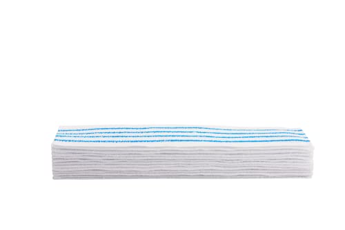 Rubbermaid HYGEN Disposable Microfiber Pad, 18 Quick Connect Mop System, 50 Count (Pack of 3), with Scrubbing Stripes for Dry & Wet Cleaning, Multi-Surface