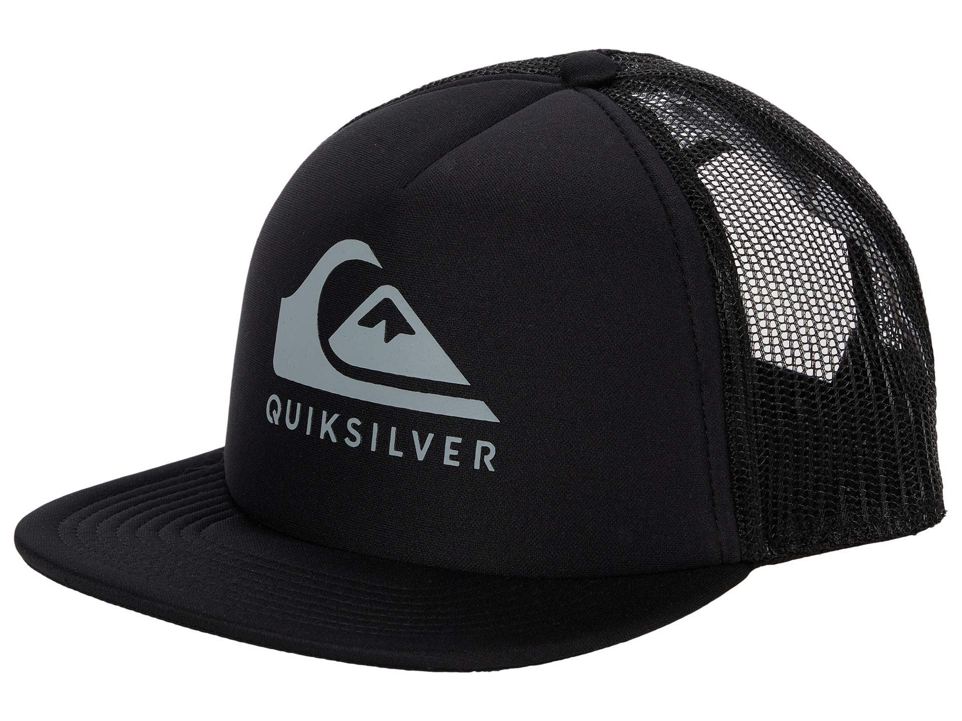 Quiksilver Boys' Big FOAMSLAYER Youth Trucker HAT, Black, 1SZ