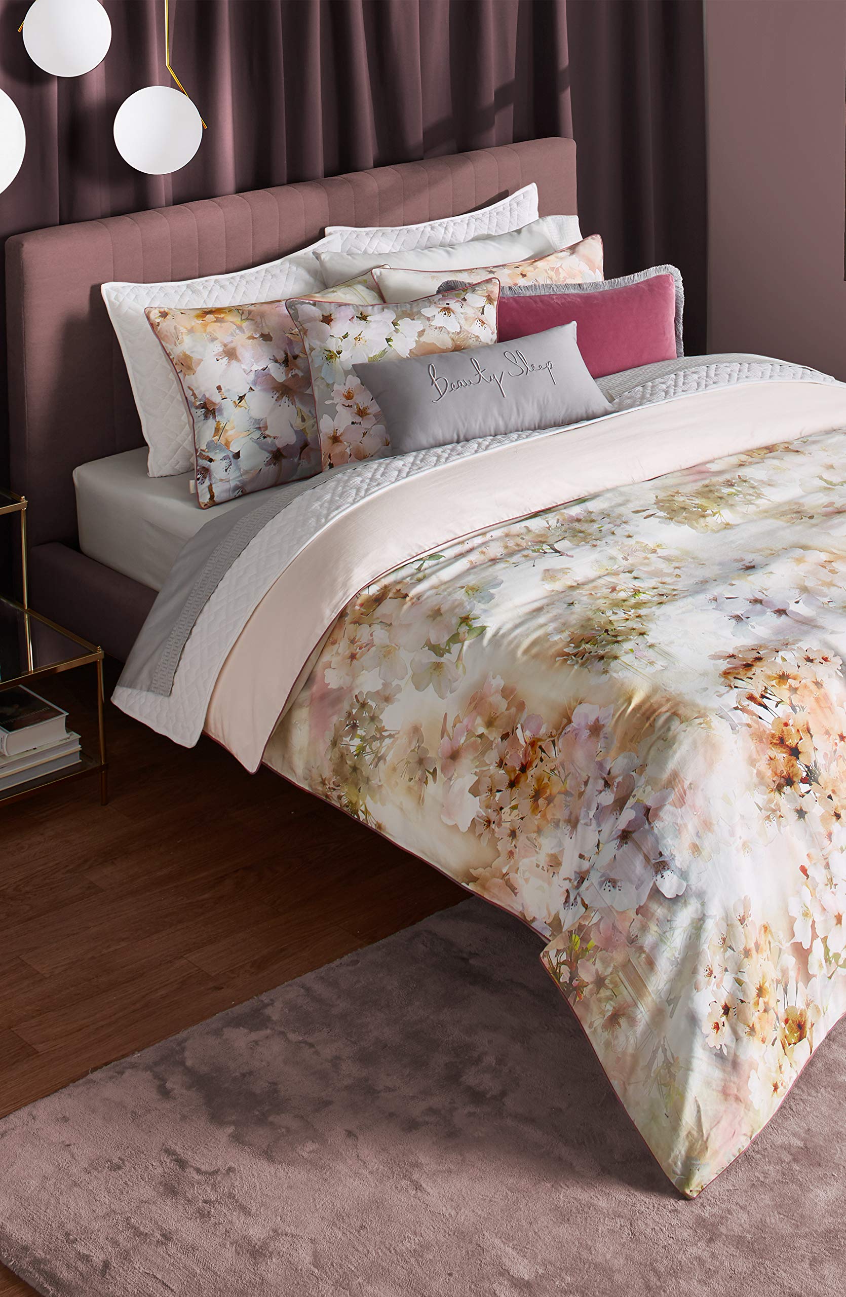 Ted Baker Vanilla Duvet Set, King, White