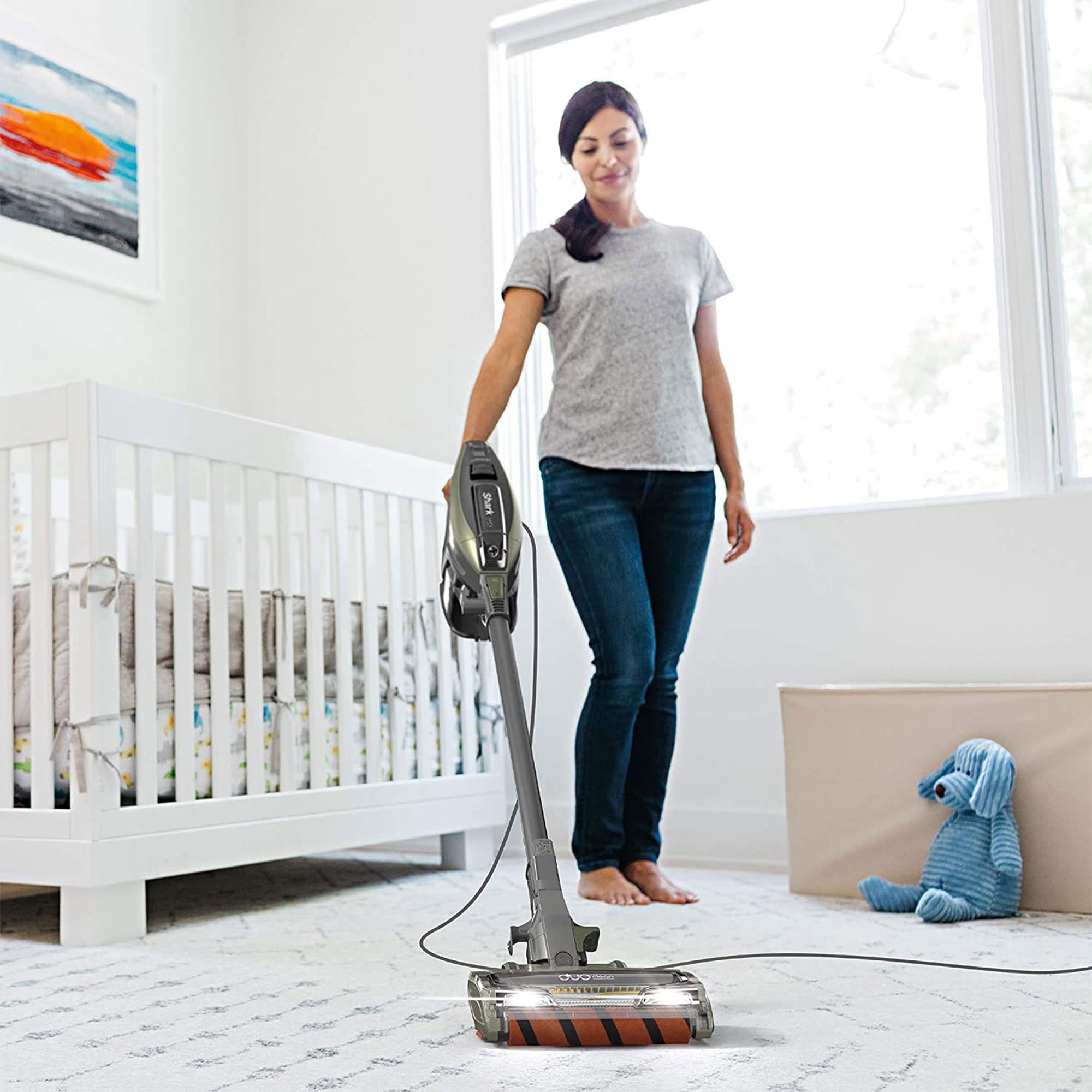 Shark DuoClean Self-Cleaning Brushroll Corded Stick Vacuum