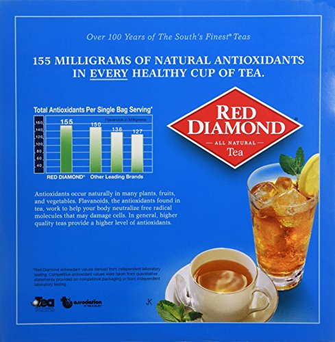 Red Diamond Gourmet Tea 100ct Single Serving Bags by Red Diamond