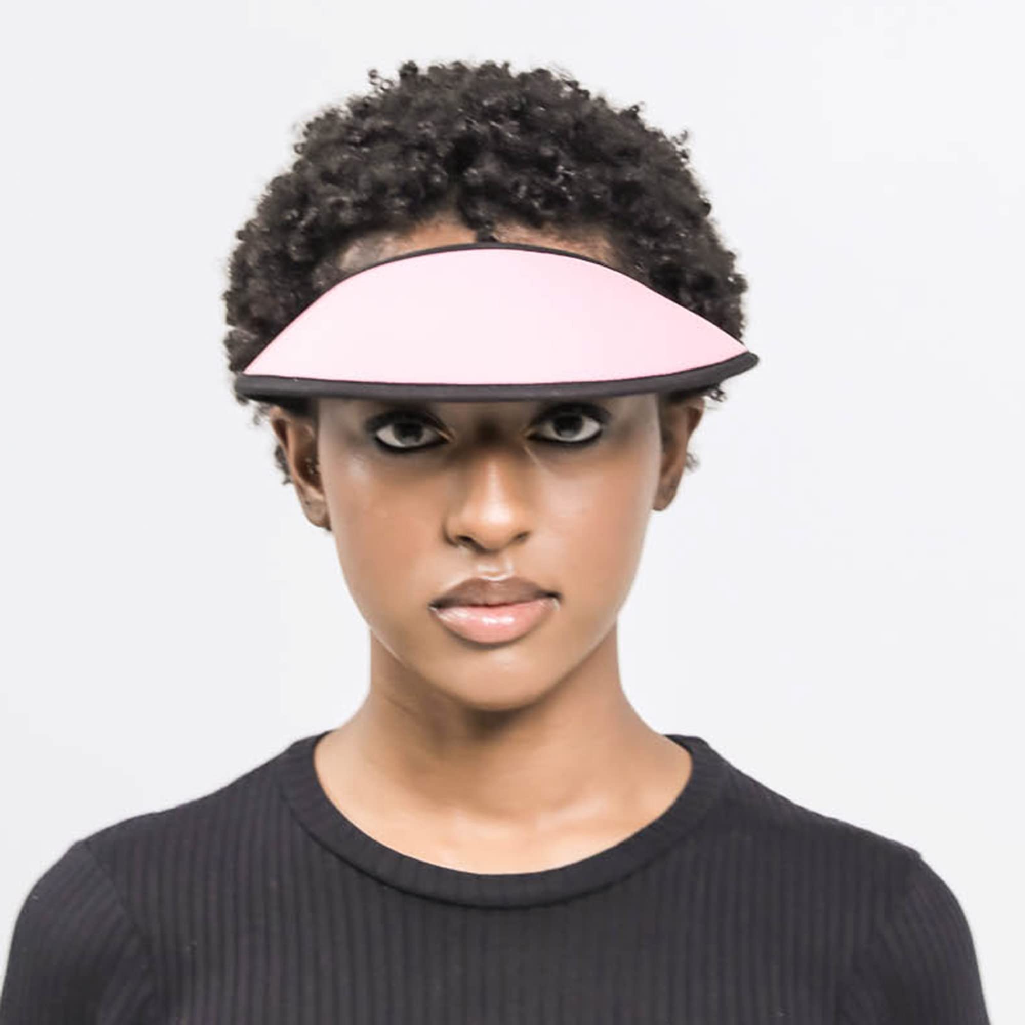 No Headache Velo Adjustable Golf, Tennis, Leisure, Sport Packable Travel Sun Visor Baby Pink