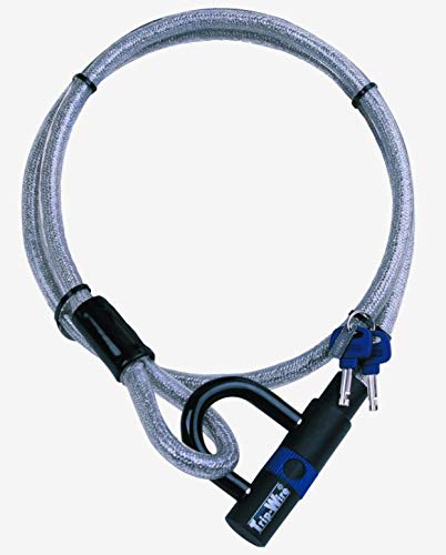 Oxford OF334 Trip-Wire U Lock and 15mm High Tensile Steel Cable