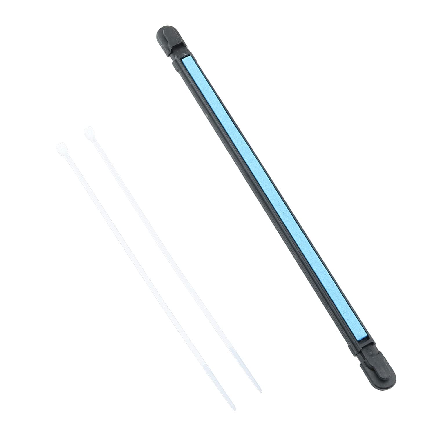 Youliang 20PCS Medium Length 20cm Fishing Leader Line Holder Foam Board with Pins Snelled Hook Keeper Accessories