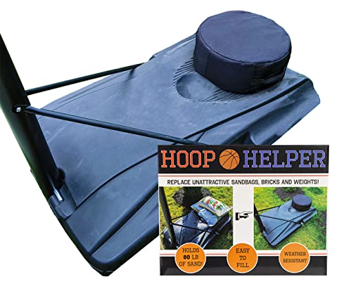 The Hoop Helper – Replace Unsightly Sand Bags, Bricks and Concrete Blocks on Your Portable Basketball Hoop!