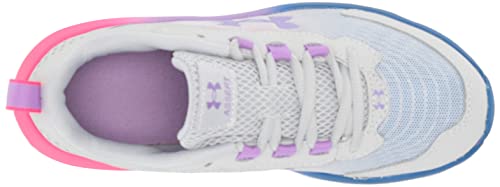 Under Armour Girls' Big Kid Grade School Assert 9, Halo Gray, 3.5