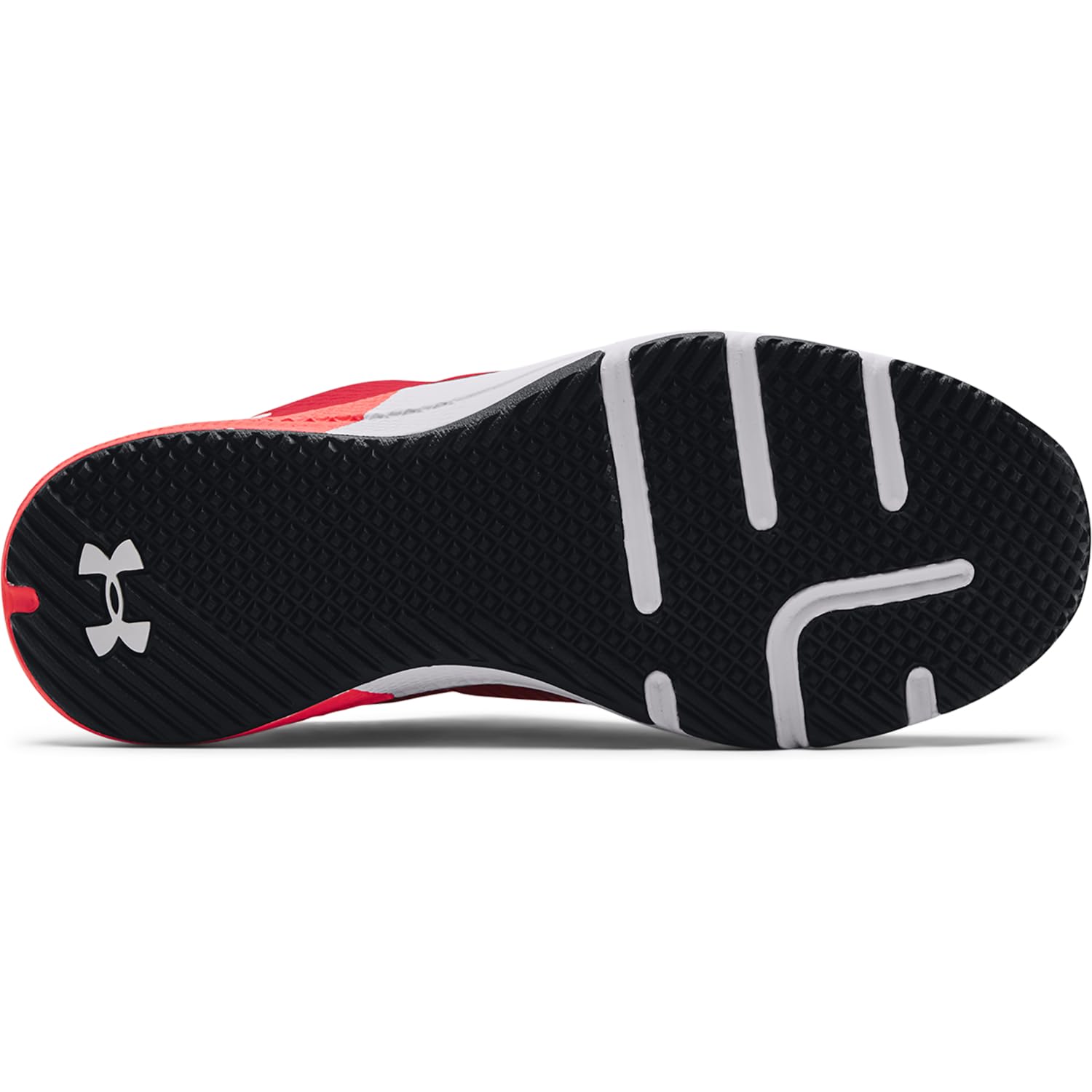 Under Armour Men's Charged Engage Cross Trainer, Red (601)/White, 14