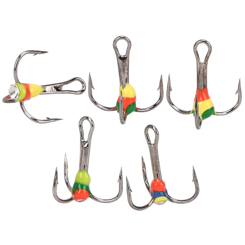Yuuloo Multifunction Convenient 2set Fish Hook Reusable Incisive Lure Bait Barbed Hooks Kit Accessories Fishing Tools Easy to Clean(1)