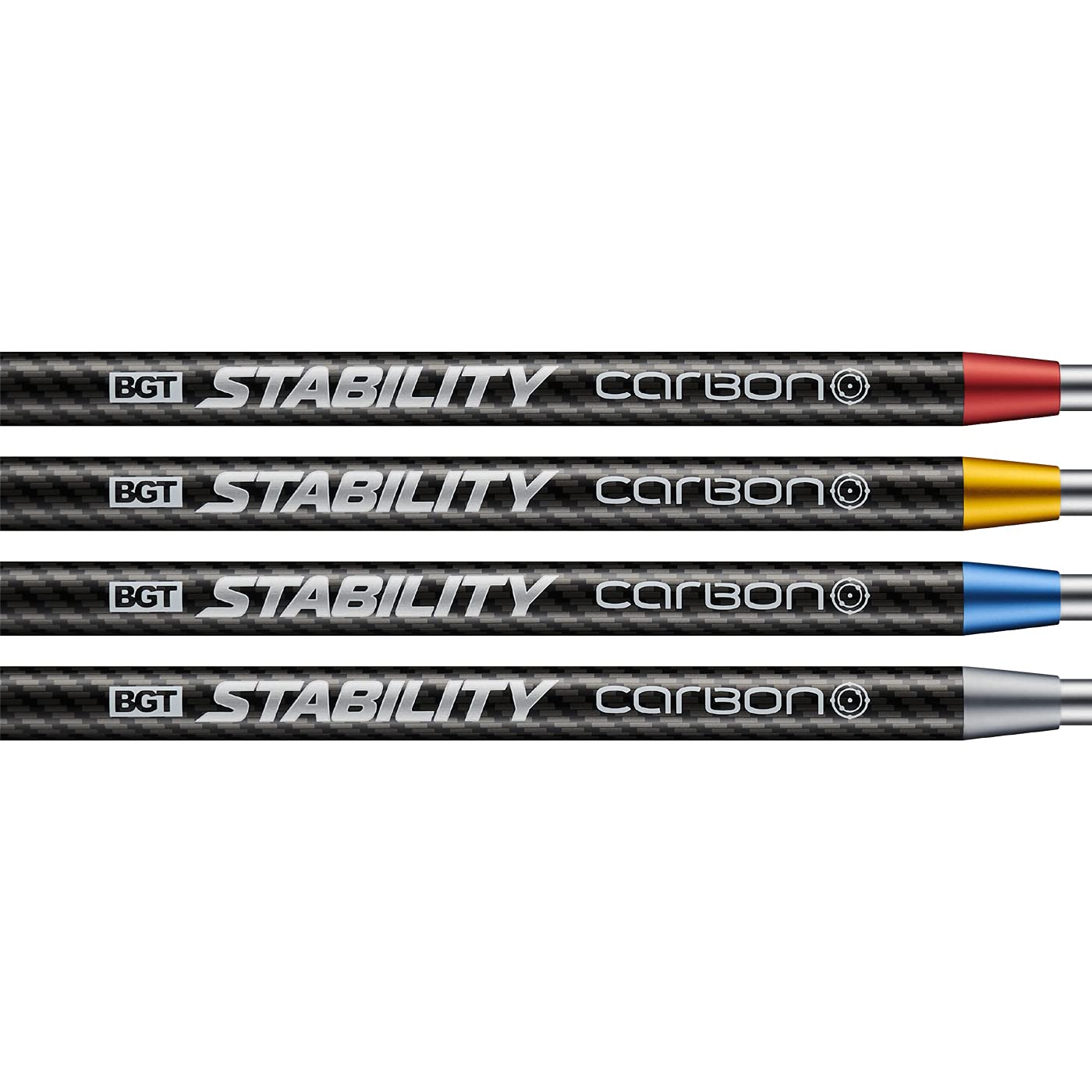 Stability Shaft BGT Stability Carbon Putter Shaft - Blue, Gold, Red, Grey (Red)