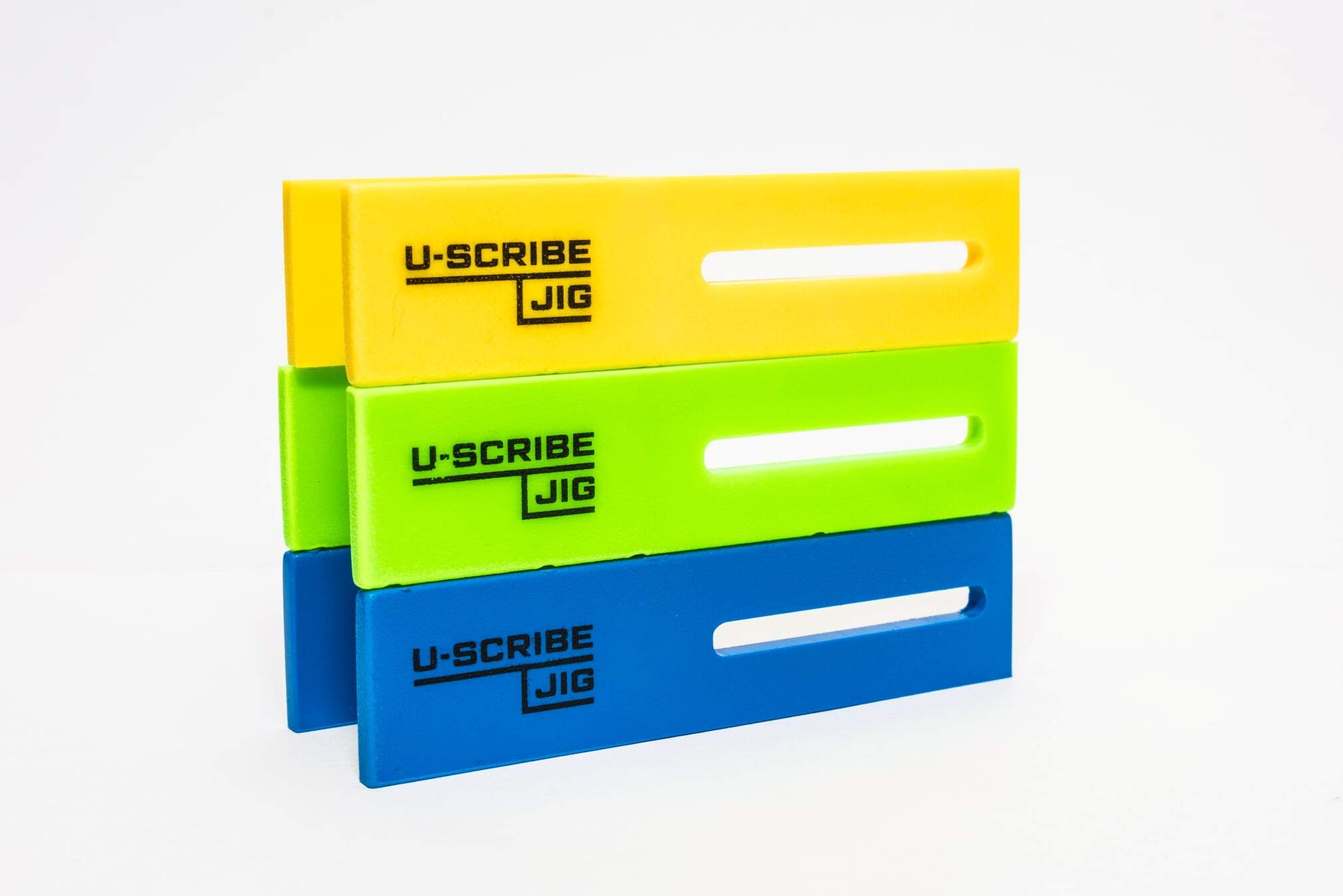 u-scribe jig Installers Set - Woodworking & Carpentry Jigs set - Makes Scribing Fillers, Toe Kicks and Ceiling Scribes easy, ideal for Carpenters, Cabinet Installations, Furniture Fitting