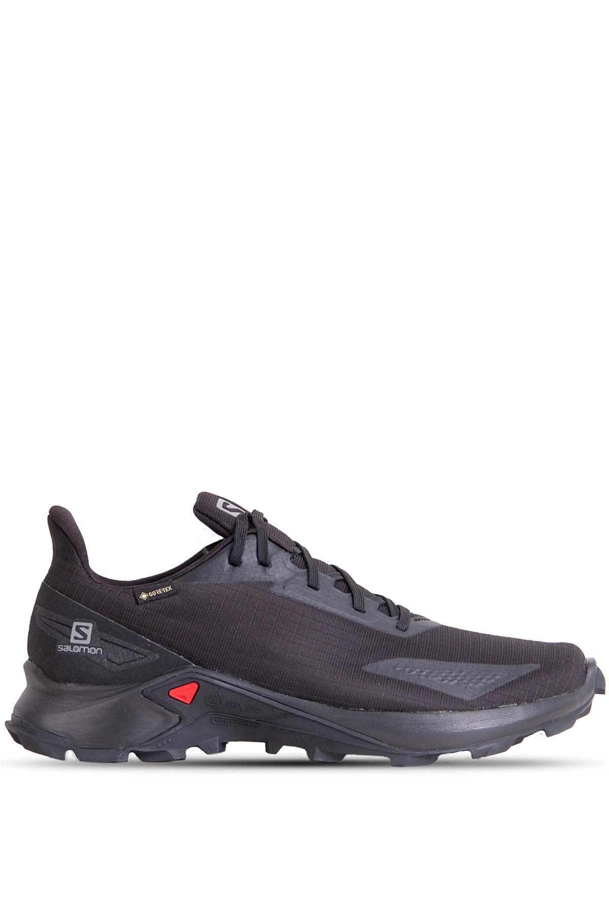 Salomon ALPHACROSS Blast Gore-TEX Trail Running Shoes for Men Sneaker, Black/Black/Black, 11.5