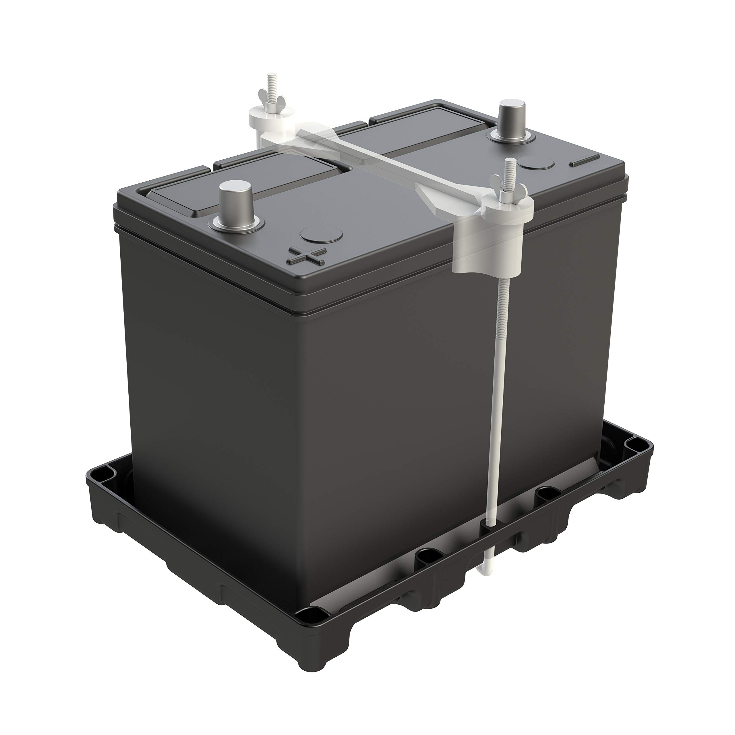 NOCO BT24S Group 24 Heavy-Duty Battery Tray for Marine, RV, Camper and Trailer Batteries