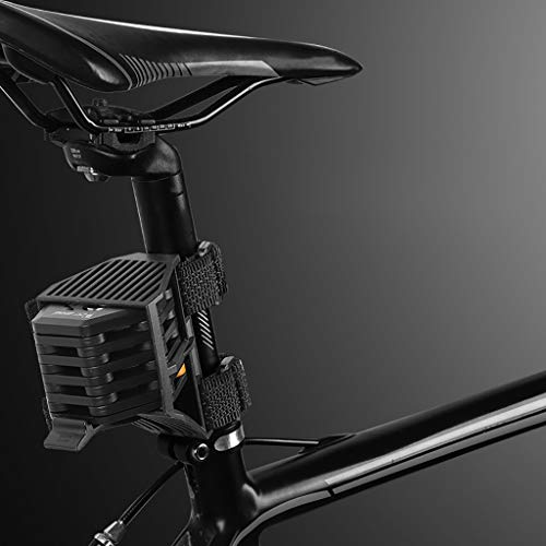 Zerlibeaful Bicycle Folding Security Anti- Lock Lock Strong 3 High Bicycle Leg Str Keys Bike Accessories Mountain Biking Gifts (Black, One Size)