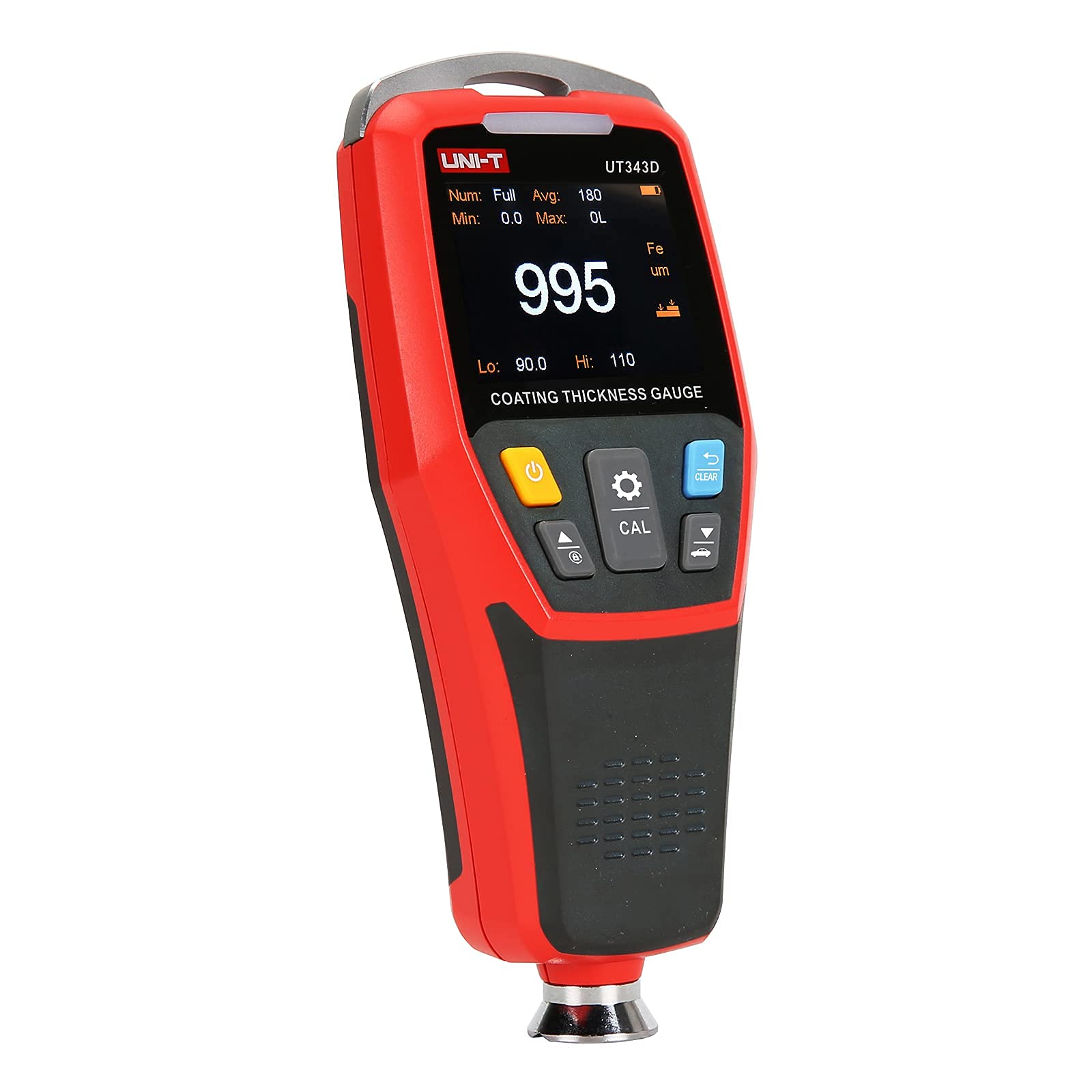 UNI-T Auto Test Maintenance Kit, Automotive Coating Thickness Gauge UT343D, Non-Contact IR Thermometer UT300S (Not for Human)