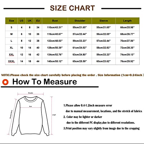 YYQXIiyty Women's Long Sleeve Christmas 3D Print Pullover V Neck Autumn and Winter Tops Fashion Cute Sweatshirt