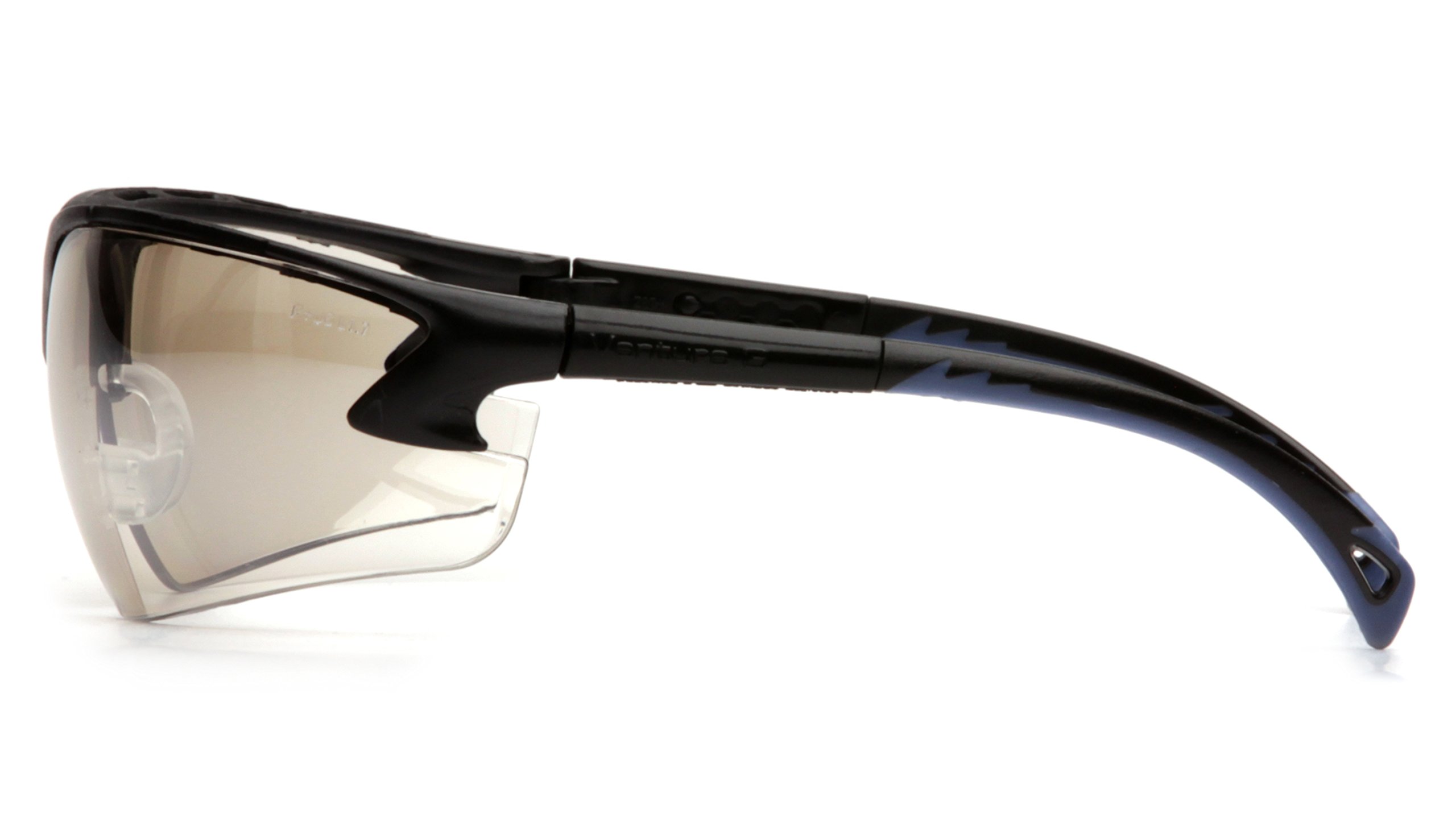 Pyramex Venture 3 Safety Glasses, Indoor/Outdoor Mirror Lens
