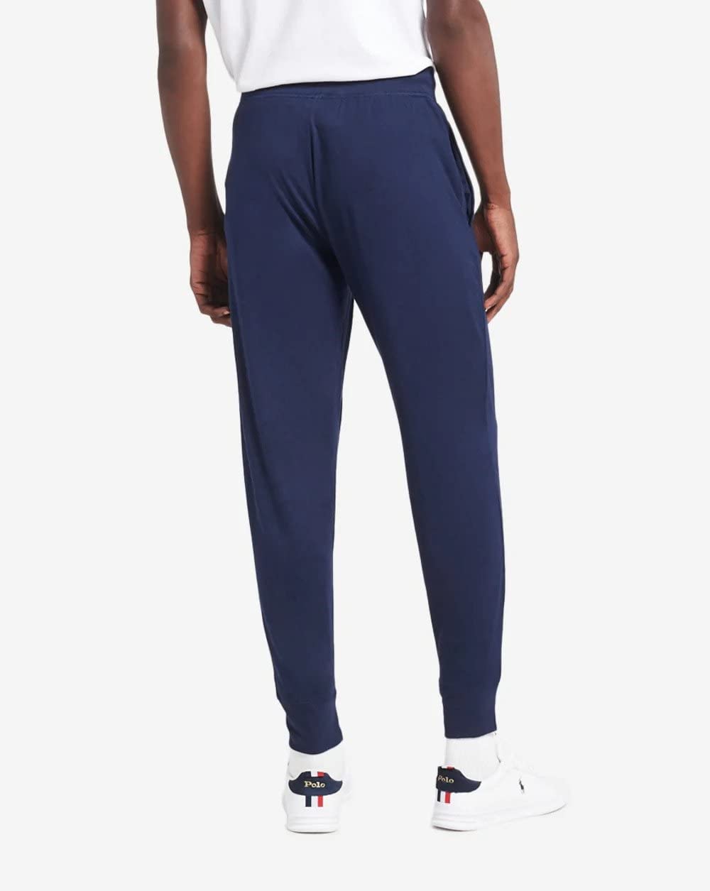 Polo Ralph Lauren Men's Supreme Comfort Knit Sleep Shorts (Cruise Navy, Medium)