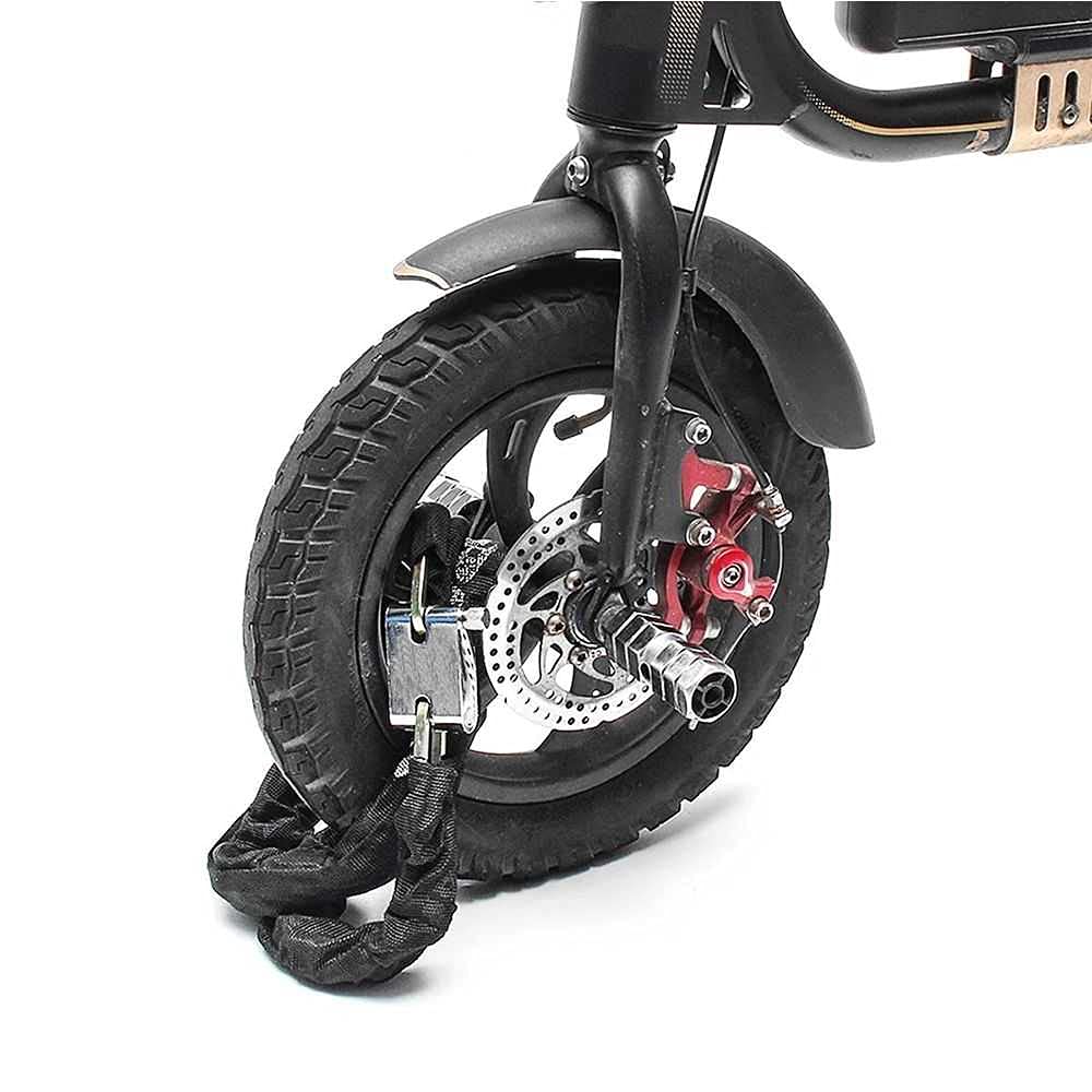 XLDYM Bike Lock Heavy Duty Bike Chain Lock Motorcycle Chain Locks The 0.6 inch Square Lock is Suitable for Motorcycles and Bicycles-4.26(ft 130cm