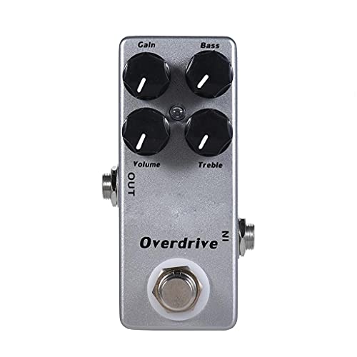 WYFDP Electric Guitar Overdrive Guitar Effect Pedal Full Metal Shell True Bypass Guitar Pedal Guitar Accessories