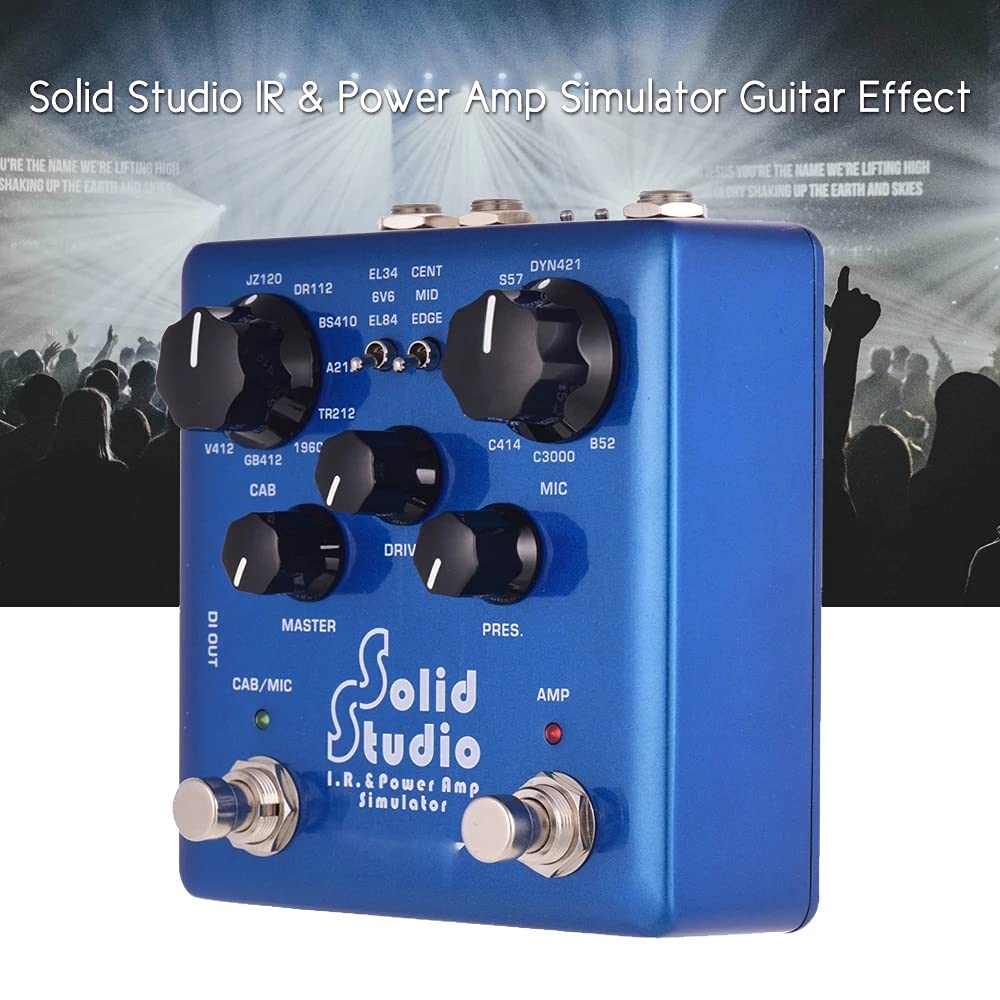 WYFDP NSS5 Solid Studio IR & Power Amp Simulator Pedal Guitar Amp Pedal Speaker Effect Pedal