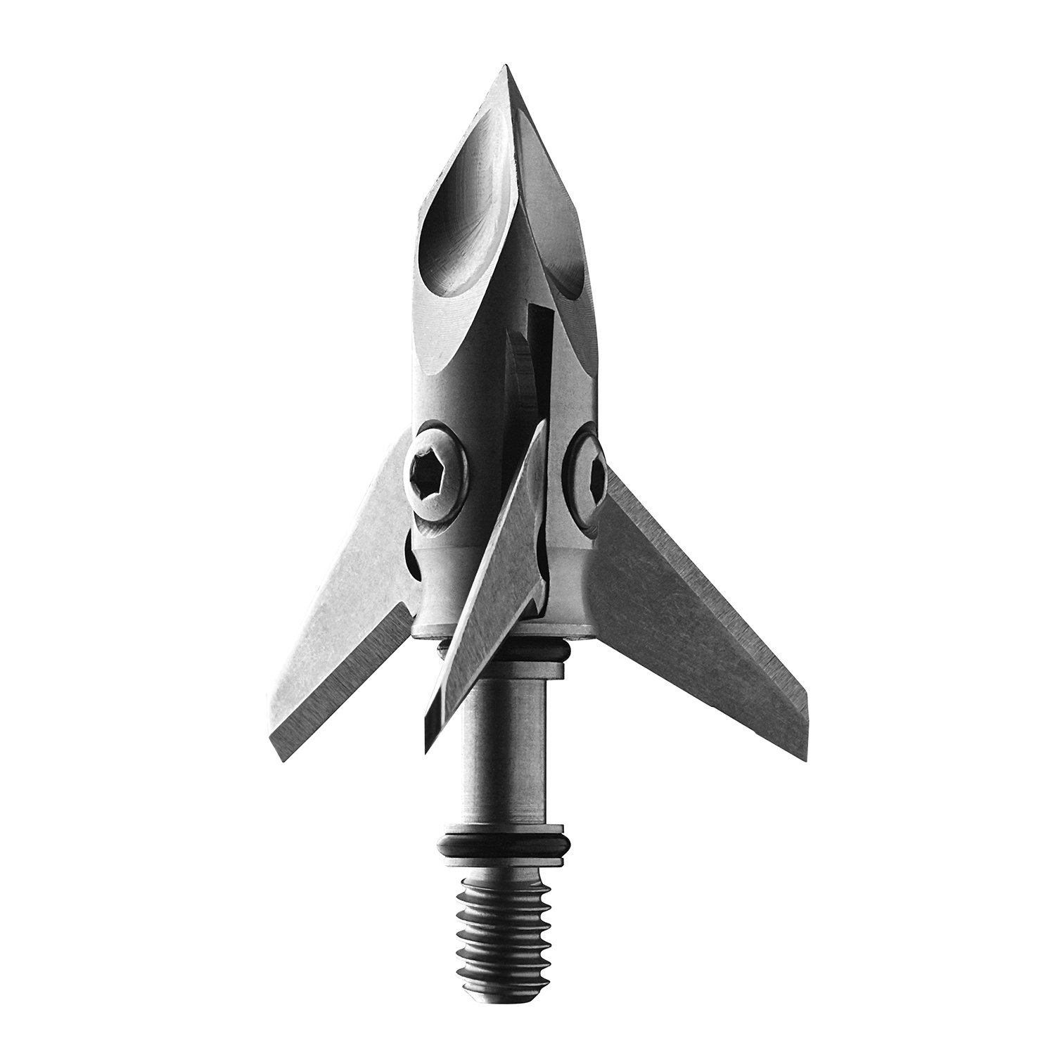 Ramcat Single Bevel Broadhead (3 Pack), Silver, 100 Grain, One Size (73550)