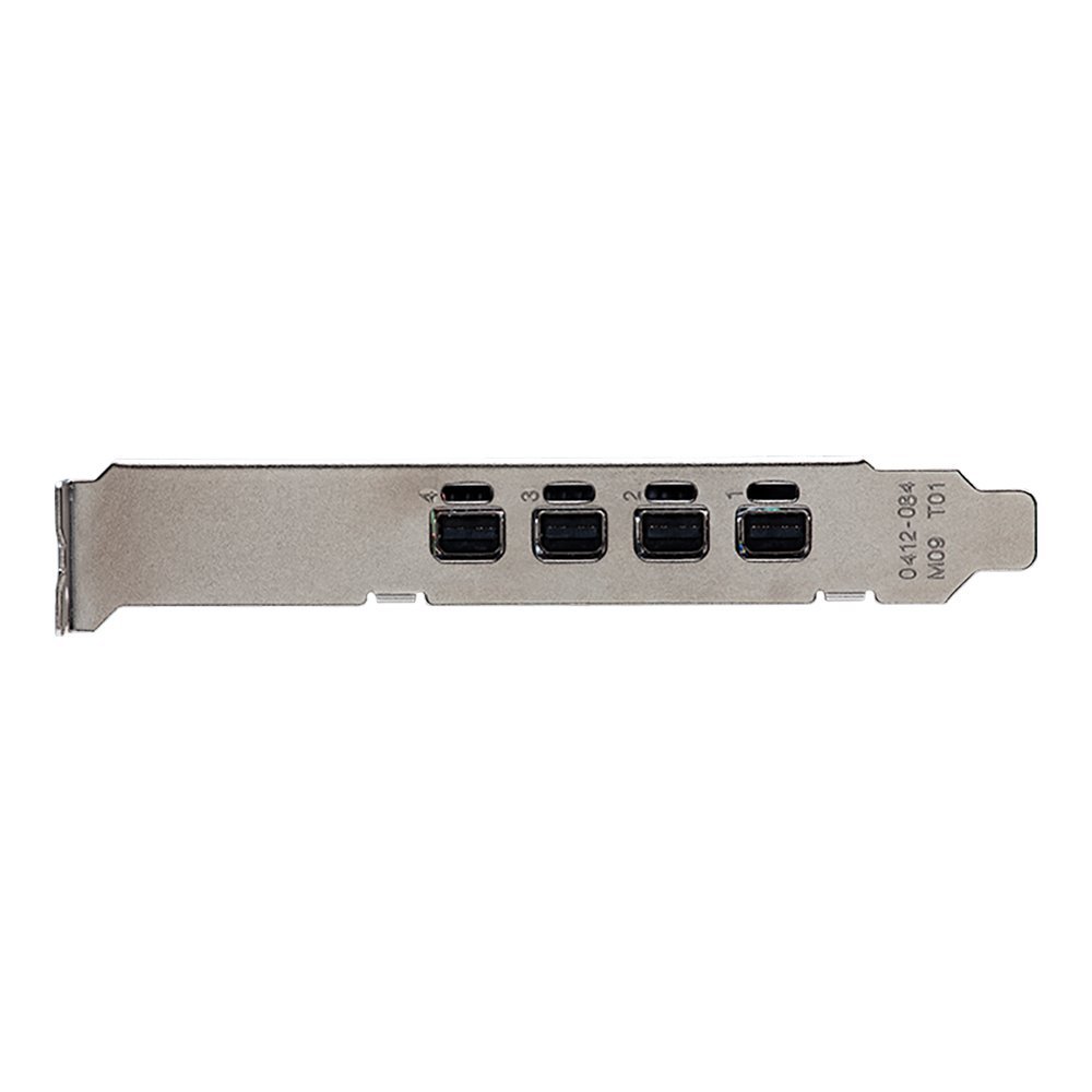 PNY NVIDIA Quadro NVS 510 2GB GDDR3 4-Mini DisplayPort Low Profile PCI-Express Video Card VCNVS510DVI-PB (Renewed)