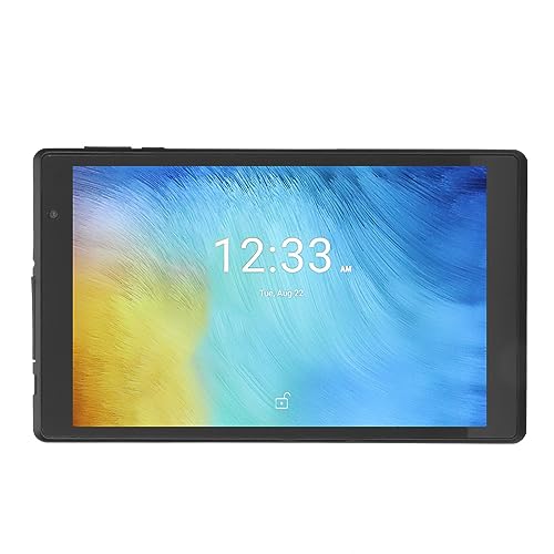 Sxhlseller 8 Inch Kids Tablet for Android10, 32GB ROM 2GB RAM, Quad Core Processor, 1280x800 IPS HD Eye Care Touchscreen, 8MP Camera, Support 512GB Storage, WiFi Tablet PC, Blue (US Plug)