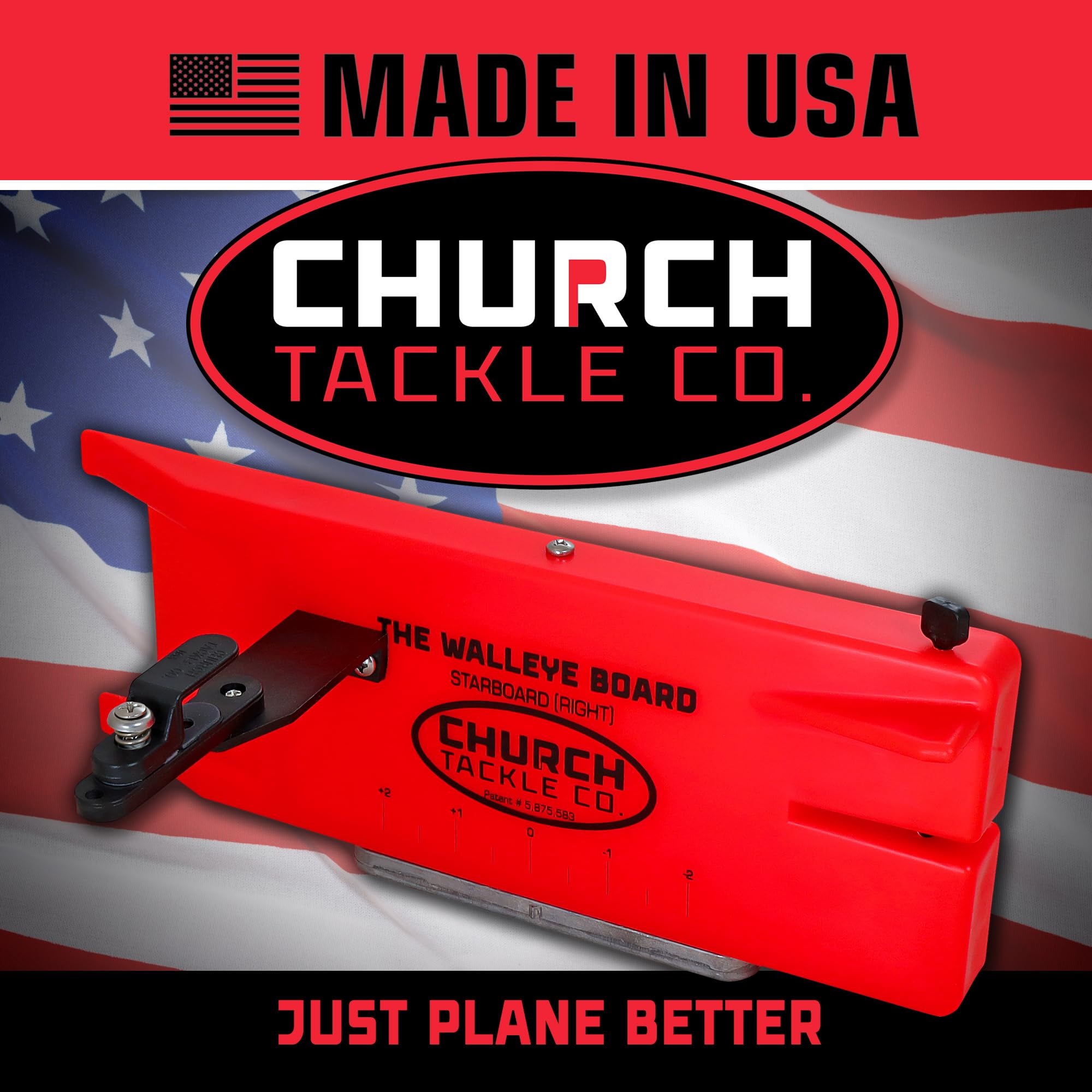 The Walley Board Starboard by Church Tackle Co