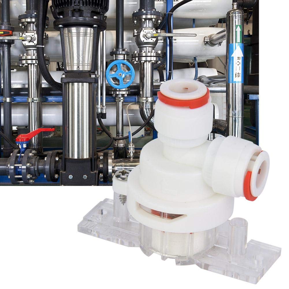 Shut Off Valve, 3/8" (9.5mm) DN10 Automatic Water Shutoff Valve, Auto Shutoff Valve for RO Reverse Osmosis System, Drinking Water, Water Purifiers, etc