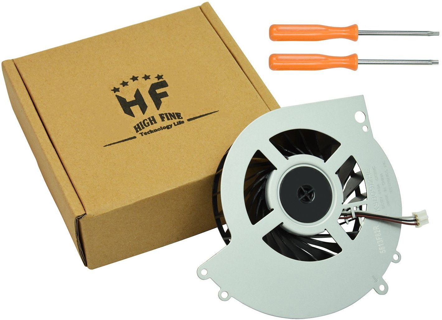 Replacement Internal Cooling Fan KSB0912HE for PS4 CUH-12XX CUH-1200 CUH-1200AB01 CUH-1200AB02 1215A 1215B Series + Tool Kit