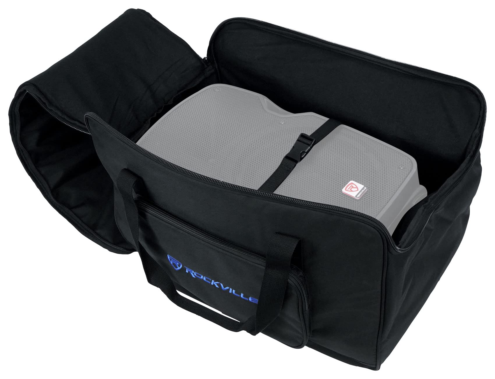 Rockville TB10 Padded Speaker Bag Carry Case For 10" DJ PA Speakers+Stand