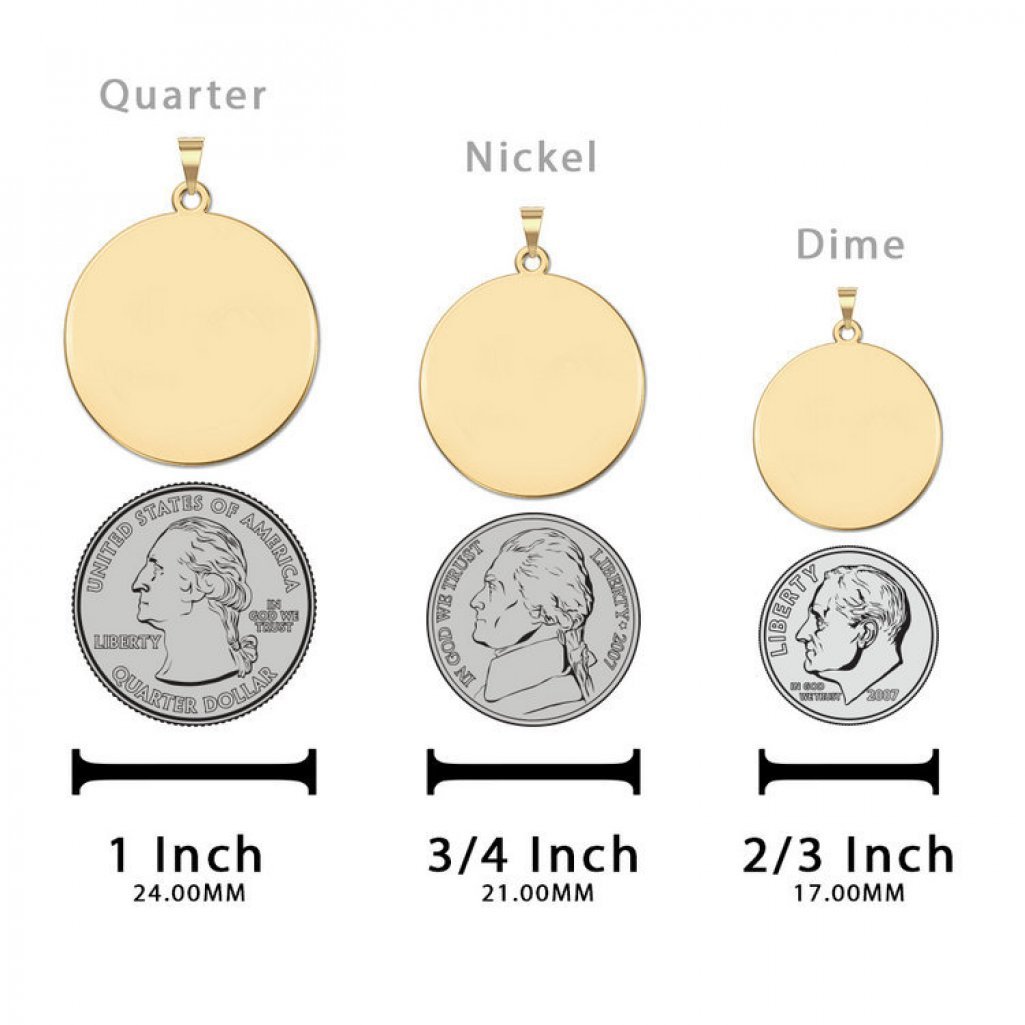 PicturesOnGold.com Saint Victoria Religious Medal - 2/3 Inch Size of Dime, Sterling Silver