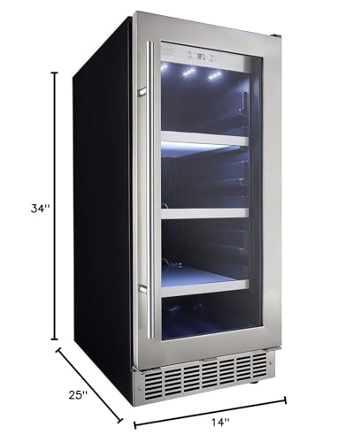 Piedmont 15 In. Single Zone Beverage Center