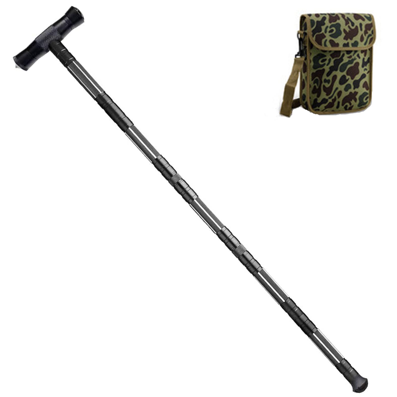 Trekking Poles Alpenstocks Walking Poles Multi Function Aluminum Alloy Hiking Sticks for Climbing Camping Backpacking Outdoor