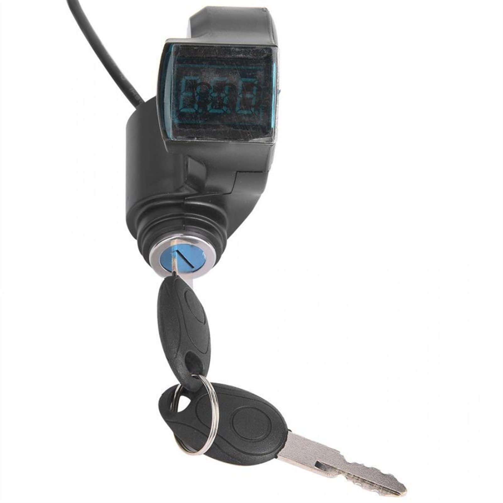 Xinbalove Ebike Accessories Electric Bicycle Thumb Throttle Voltmeter Digital Voltage Display Switch Power with Key Lock E-Bike Finger Thumb Throttle for Electric Scooters and E-Bike