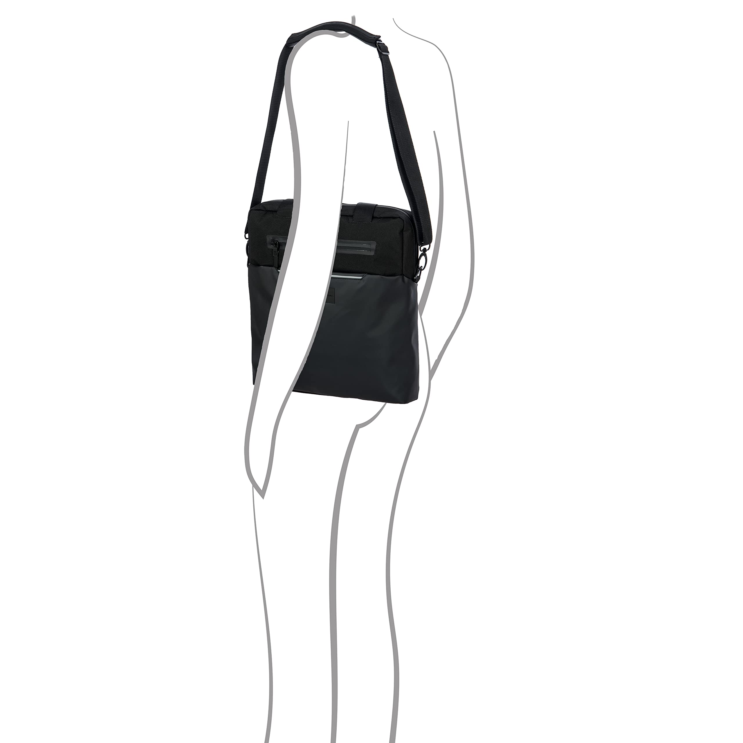 PORSCHE DESIGN Urban Eco Shopper Sling Bag, Black