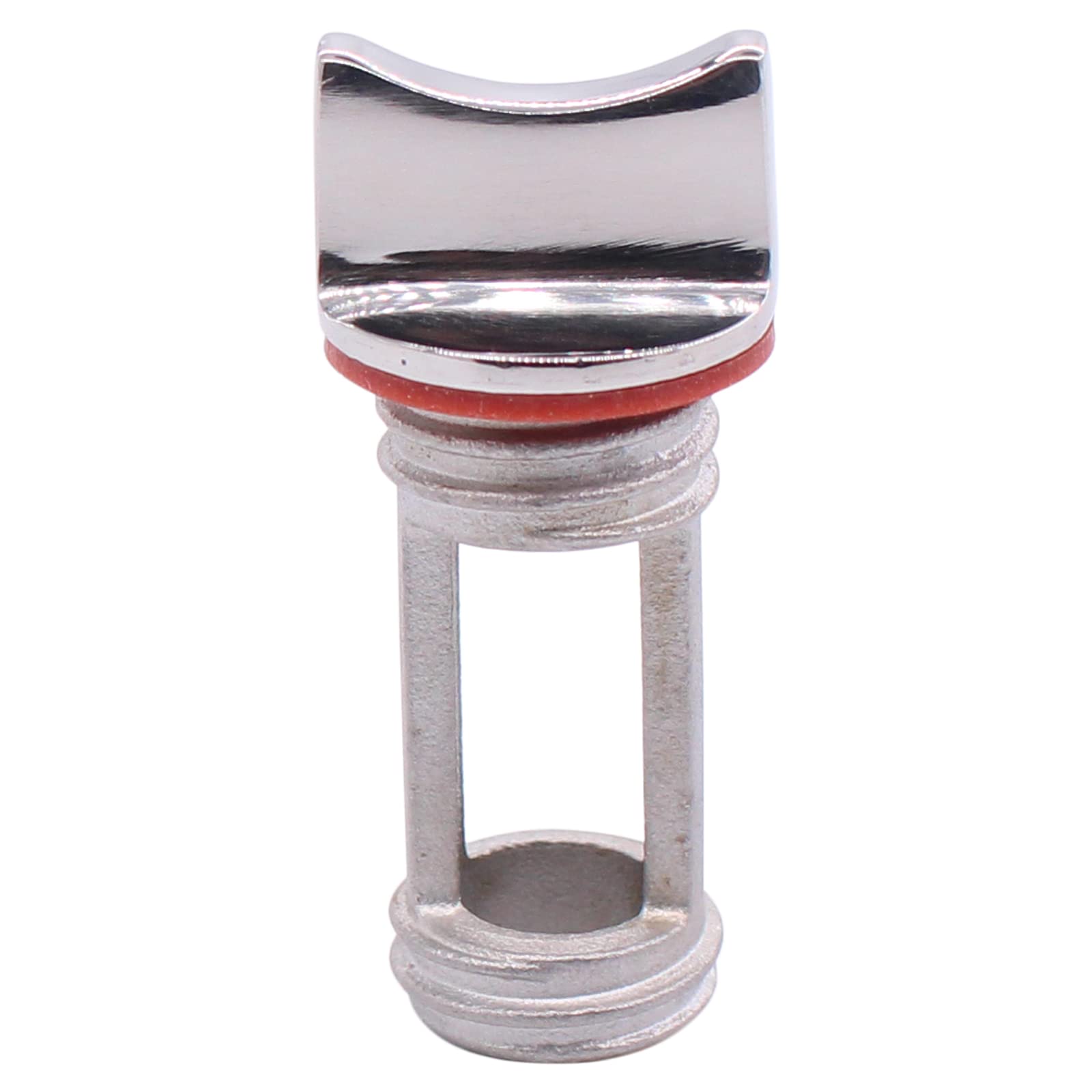 XtremeAmazing 2Pcs Boat Drain Plug Stainless Steel Oval Marine Garboard Transom Plug with Seal Ring for 1 Inch Hole 3/4 Inch Thread
