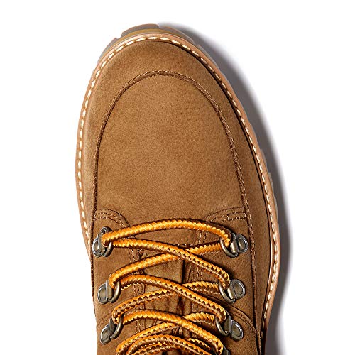 Timberland Courmayeur Valley Waterproof Leather and Fabric Hiker Dark Sand 8 B (M)