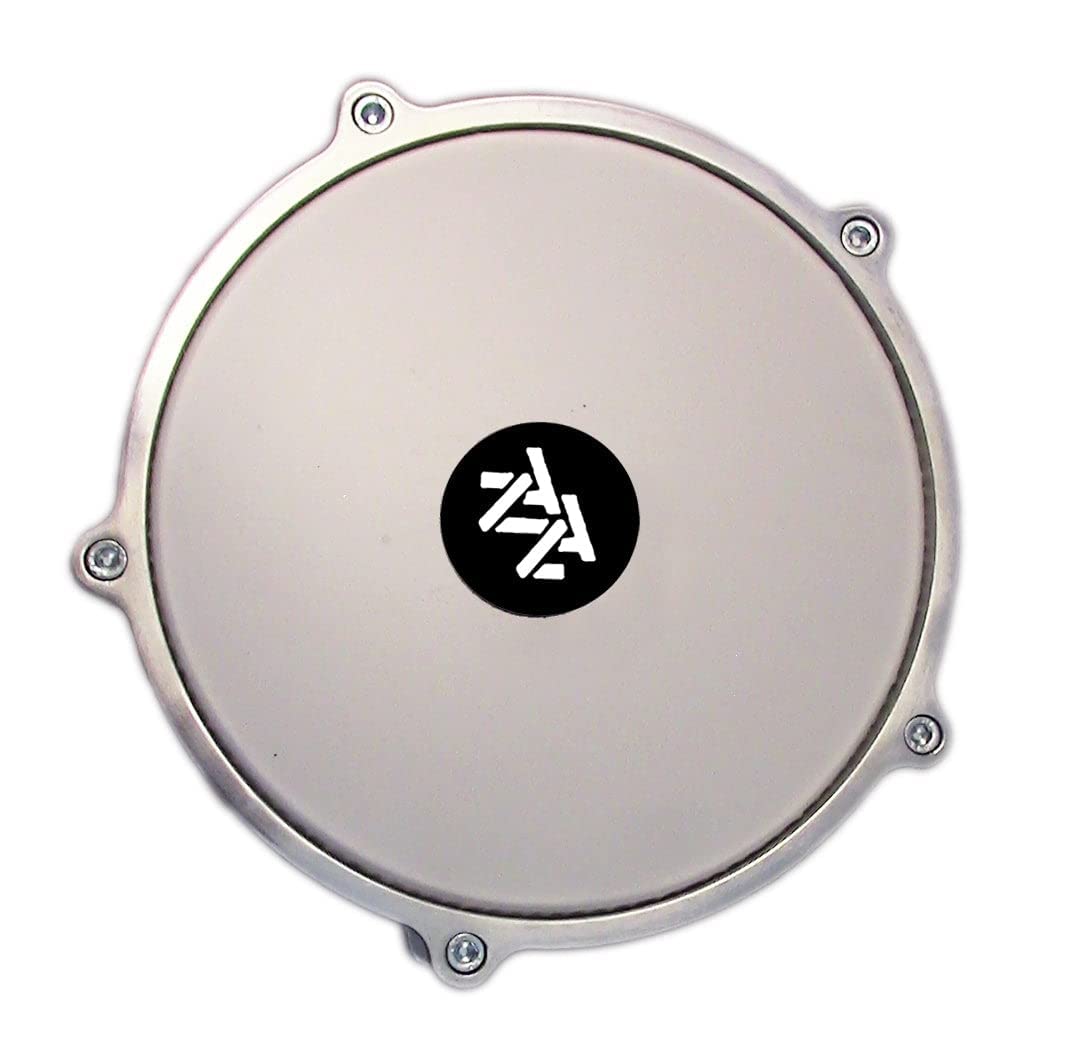 ZAZA Percussion 16'' Length Aluminum Darbuka, 8" Tunable Synthetic Head and Internal Jingles Doumbek (Red)