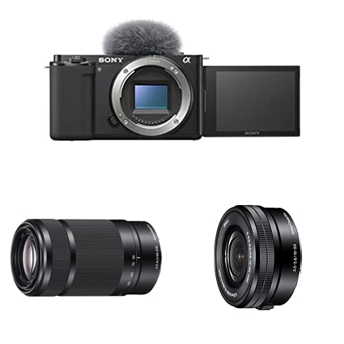 Sony Alpha ZV-E10 with Double Lens Kit