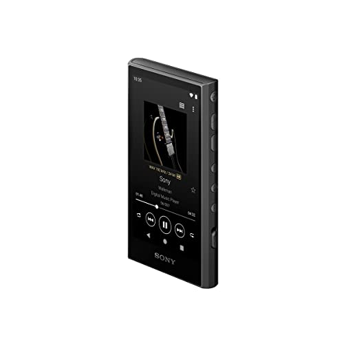 Sony NW-A306 Walkman 32GB Hi-Res Portable Digital Music Player with Android, up to 36 Hour Battery, Wi-Fi & Bluetooth and USB Type-C β Black NW-A306/B, Black