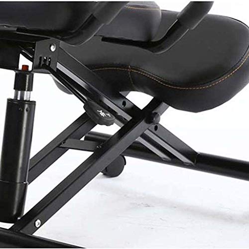 RZiioo Ergonomic Kneeling Chair with Back Support, Adjustable Stool for Home and Office with Angled Seat for Better Posture,Purple,1